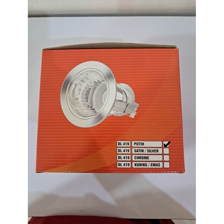 Jual KAP FITTING LAMPU DOWNLIGHT NEOLUS UKURAN 4 INCH TIPE DL 419 PUTIH ...