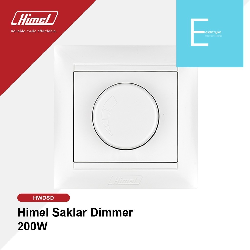 Jual Himel Saklar Dimmer 200W | Shopee Indonesia