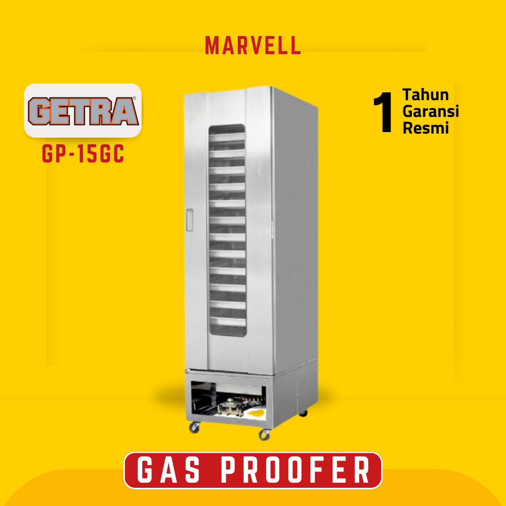 Jual GETRA GP 15GC GP-15GC Gas Proofer Mesin Pengembang Adonan Roti 15 ...