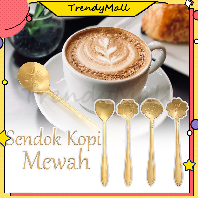Jual Sendok Teh Kopi Set Tea Spoon /Sendok Teh Kopi Kecil Stainless ...