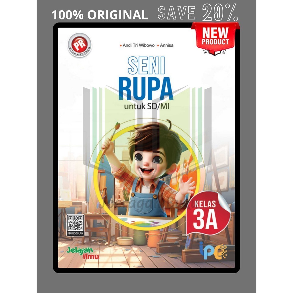 Jual Buku Pr/Lks Kurmer Seni Rupa Kelas 3/III SD/MI Semester 1 Kurikulum Merdeka Intan pariwara ...