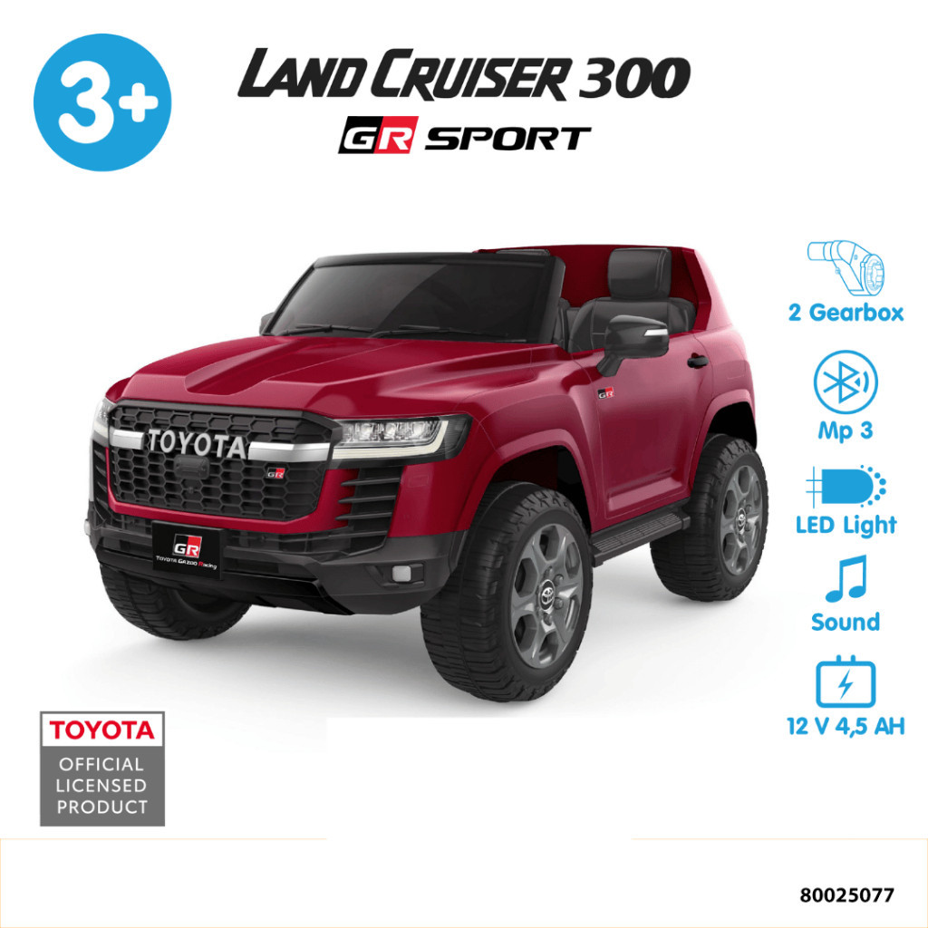 Jual MAINAN ANAK MOBIL AKI LAND CRUISER 300 | MOBIL AKI ANAK 5077 ...