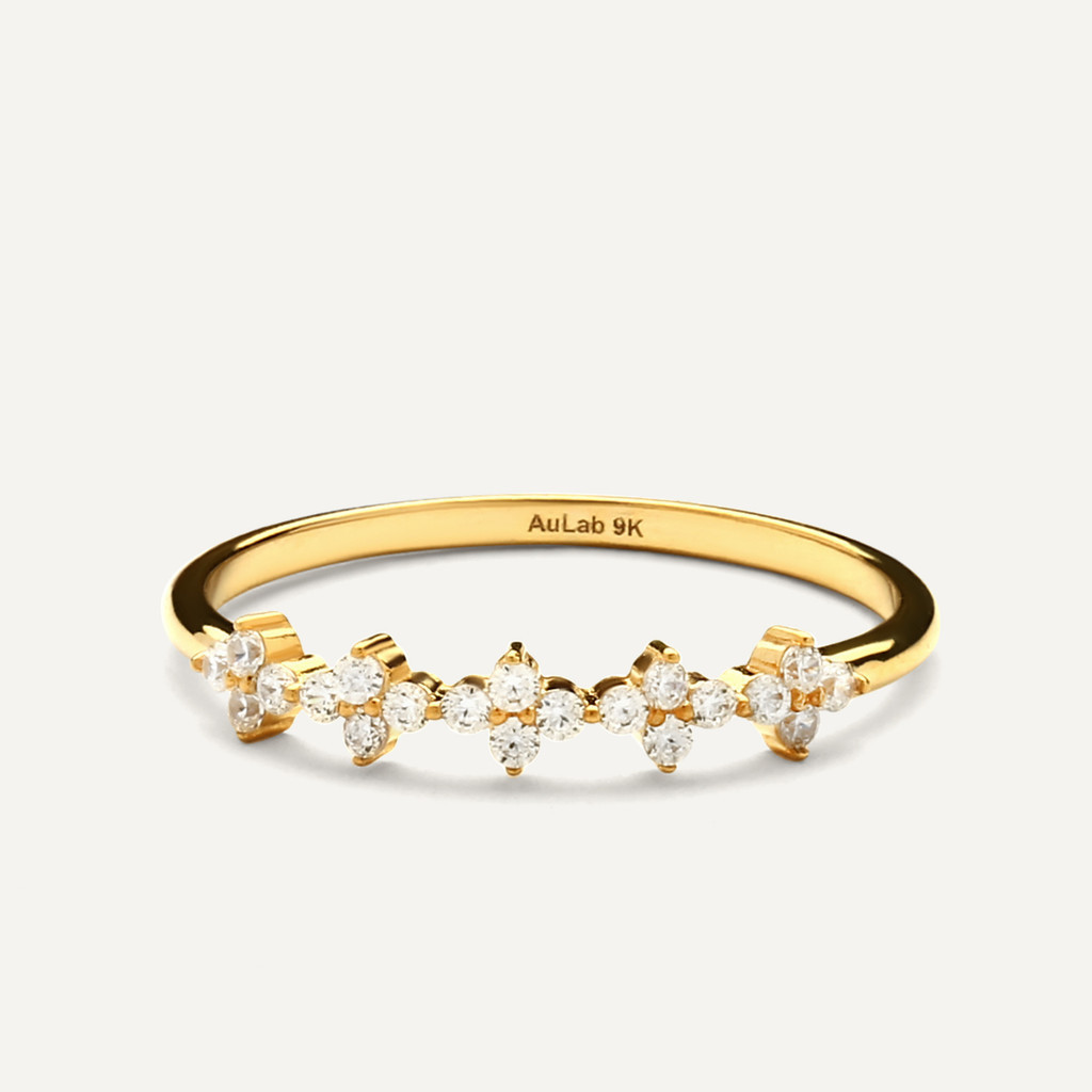 Jual Aurum Lab Cincin Emas 9K - Indira | Shopee Indonesia
