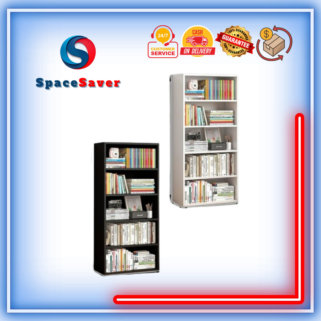 Jual SpaceSaver - Lemari Rak Buku Multilapis Modern Minimalis 2 Warna 4 ...