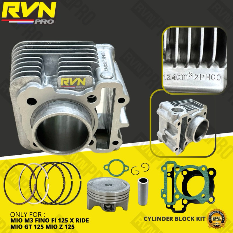 Jual BLOK BORING BLOCK SEHER CYLINDER BLOK MIO M3 FINO Fi 125 X RIDE 125 MIO GT 125 XRIDE 125 ...