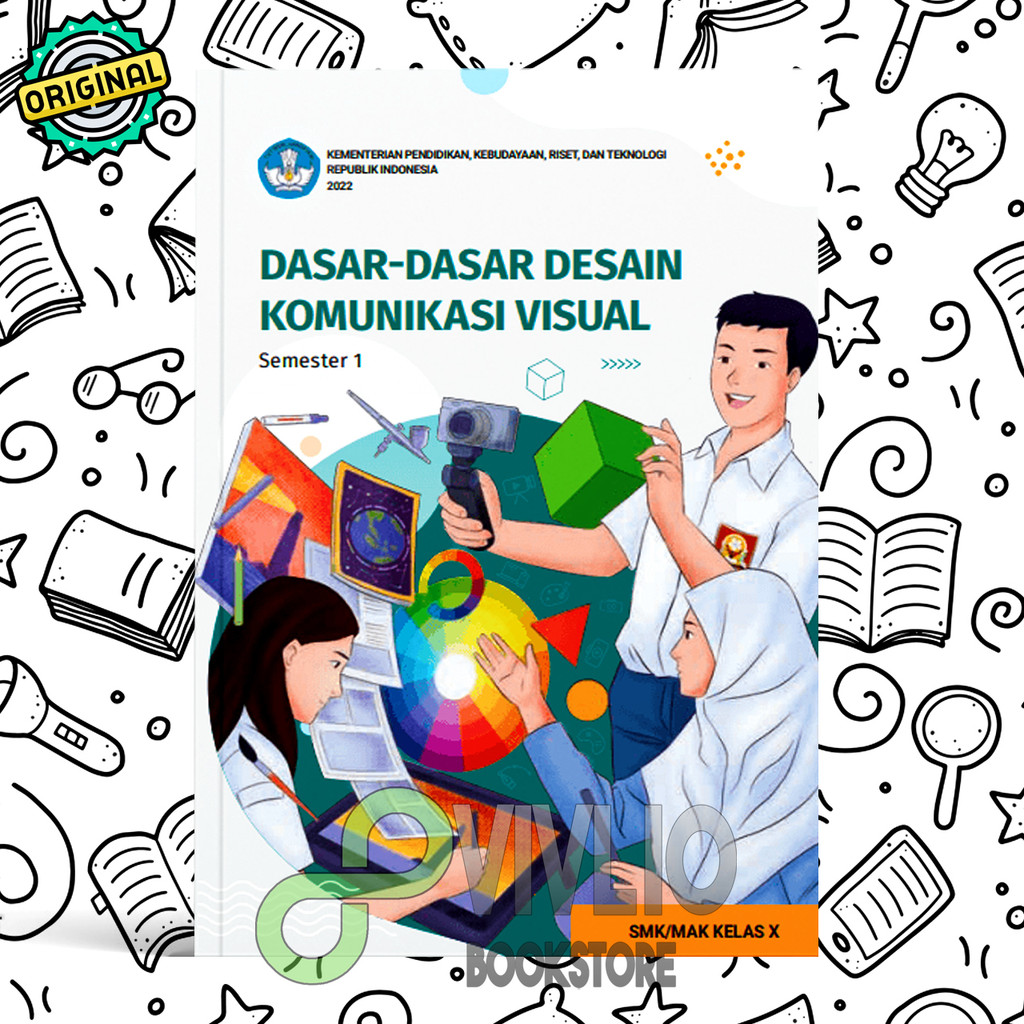 Jual Buku Siswa Dasar-Dasar Desain Komunikasi Visual untuk SMK/MAK Kelas X Semester 1 | Shopee ...