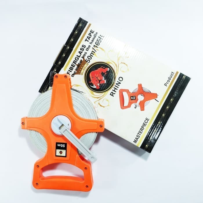 Jual Meteran Roll Tancap Gulung /Meteran Tanah 50 Mtr/Roll Meter "T ...