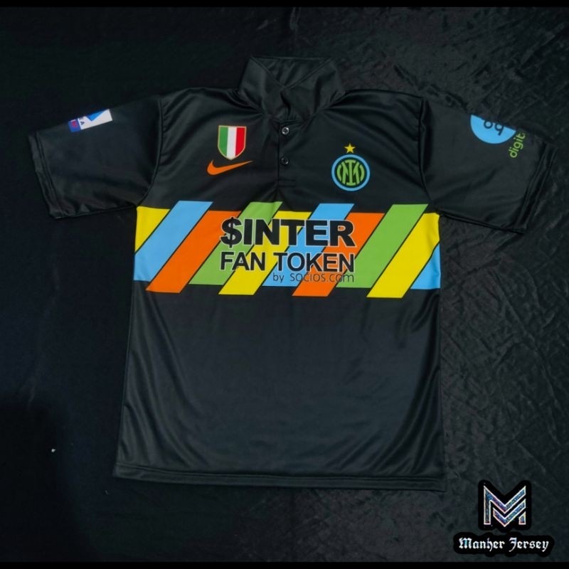 Jual Jersey Inter Third 3rd 2021 2022 Full Printing Custom | Shopee ...