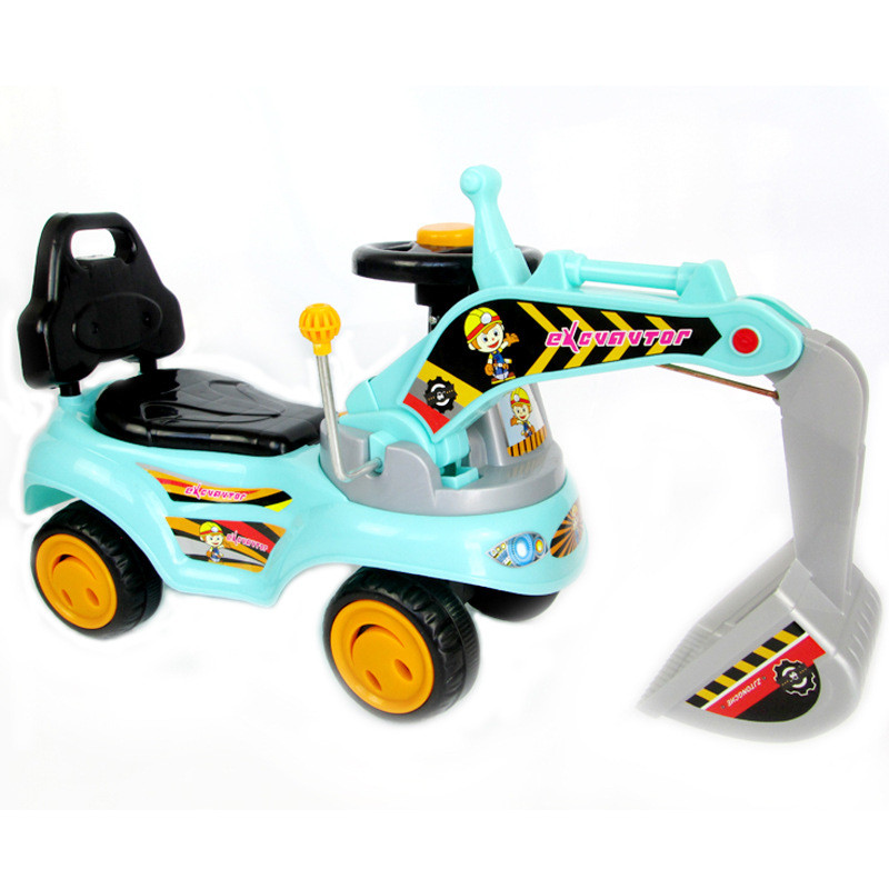Jual LazyChild 2021 Children Excavator Can Sit To Ride Roller Coasters ...