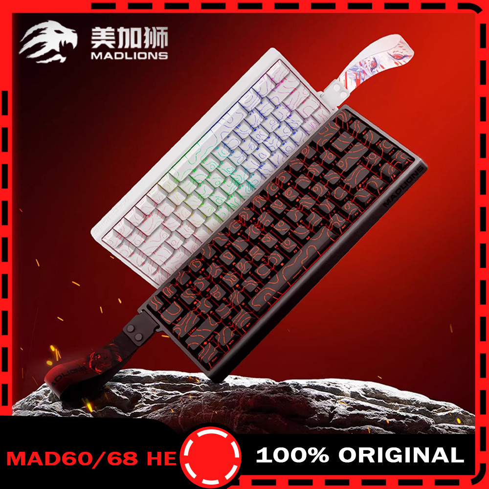 Jual MADCATZ MAD 60HE 68R Magnetic Switch Keyboard MADLIONS Mad60 ...