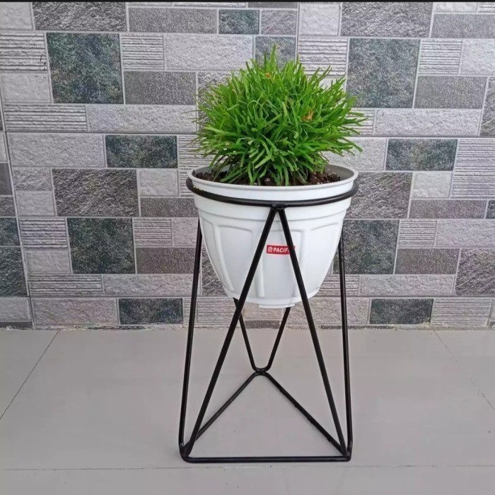 Jual STANDING RAK POT MINI/RAK POT TANAMAN HIAS/RAK POT BUNGA BESI/RAK ...