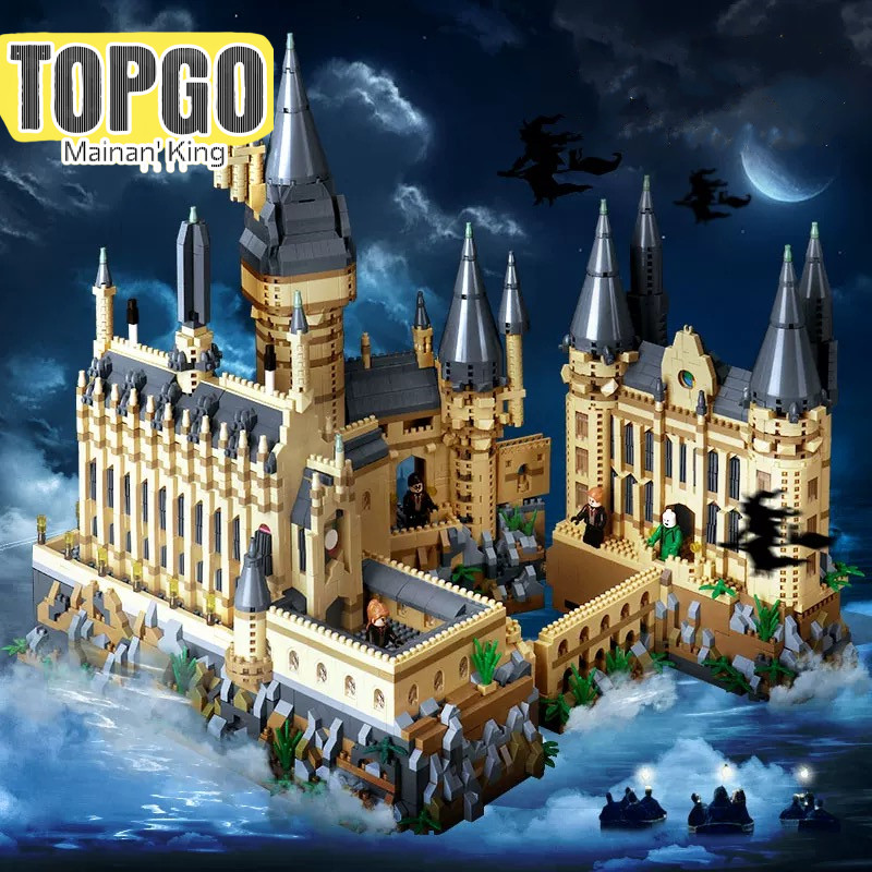 Jual gr53df Mainan Nano Block Kastil MAGIC CASTLE Block Brick Istana ...