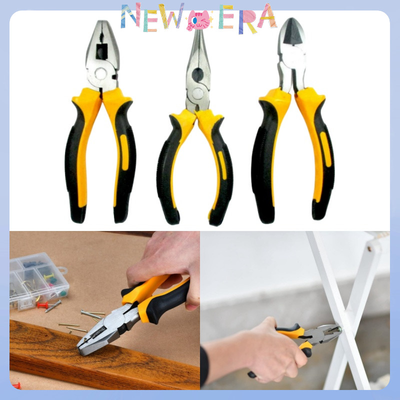 Jual NewEra Tang Potong Kombinasi Lancip 8 Inci Alat Perkakas Pengupas ...