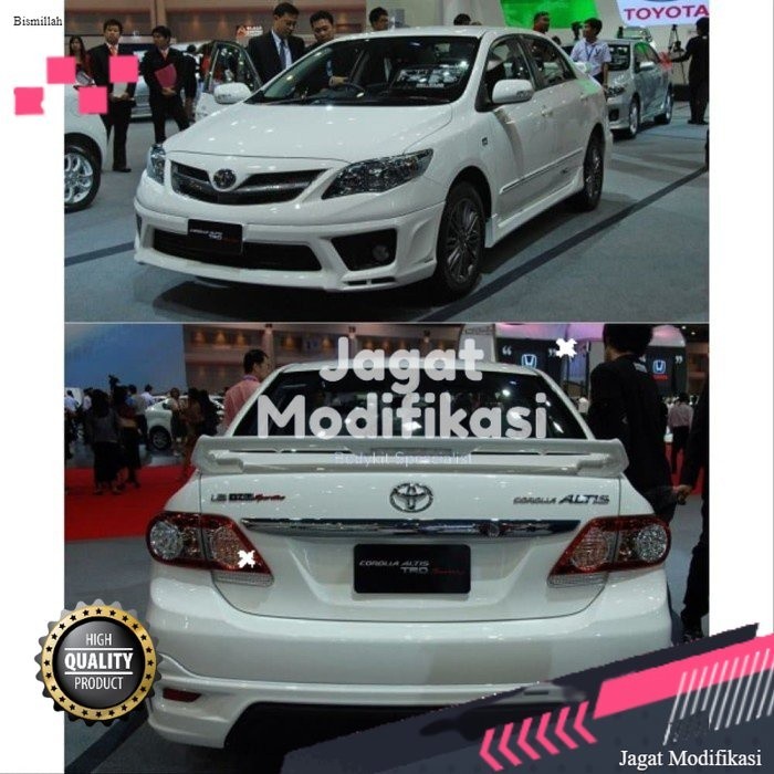 Jual Modifikasi Bodykit Toyota Grand Altis 12-14 TRD Style ONGKIR ...