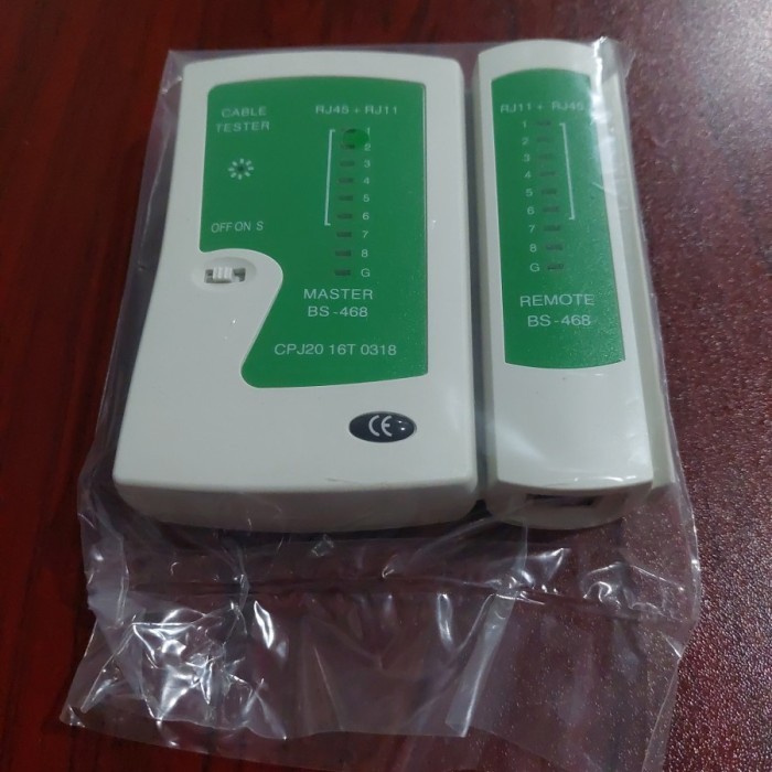 Jual Lan Tester Alat Penguji Kabel Lan RJ45 Telepon Tester Rj11 Lan ...