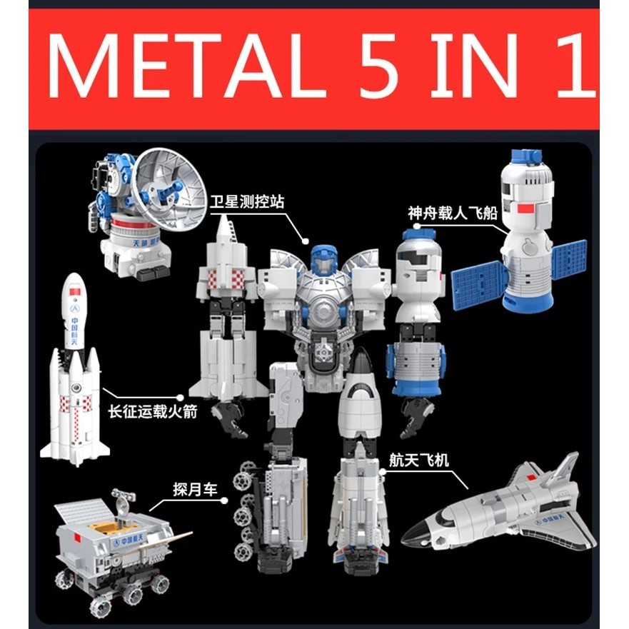 Jual China Aerospace Museum Robot Space Morphers Transformation ...