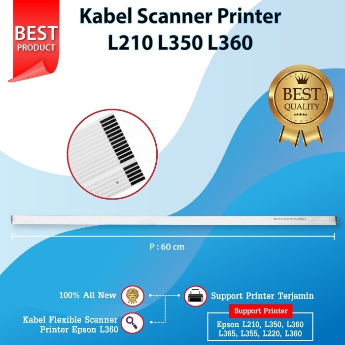 Jual Kabel Head Scanner Epson L550 L555 Flexible Cable Printer L565 L 0299