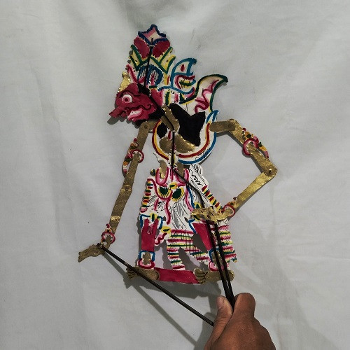 Jual Mainan Wayang Purwa Rahwana Wayang Kulit Asli Ukuran Kecil ...