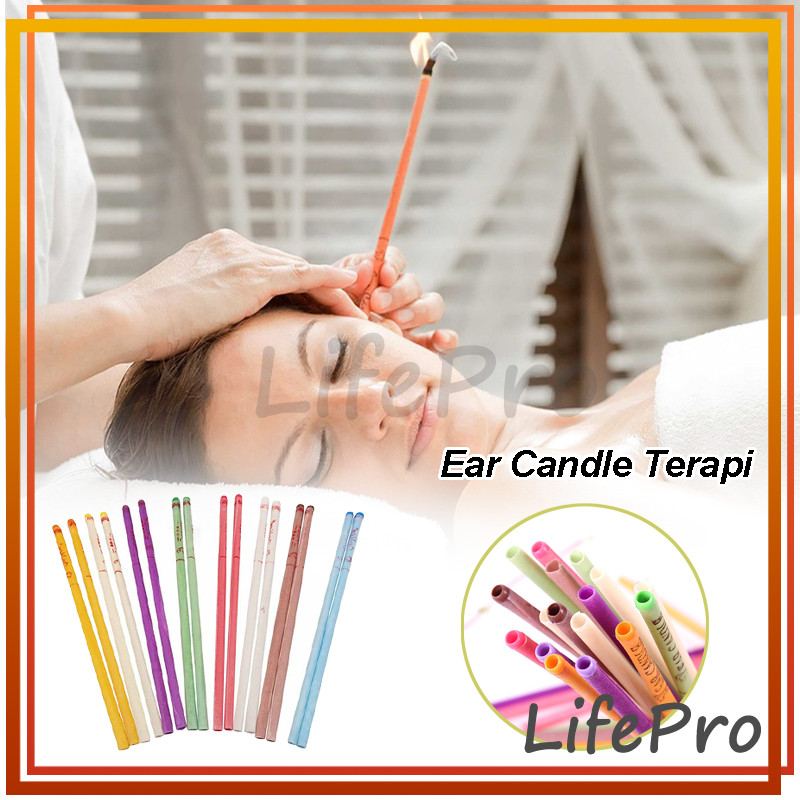 Jual 2PCS Ear Candle / Terapi Kuping / Lilin Pembersih Telinga / Ear ...
