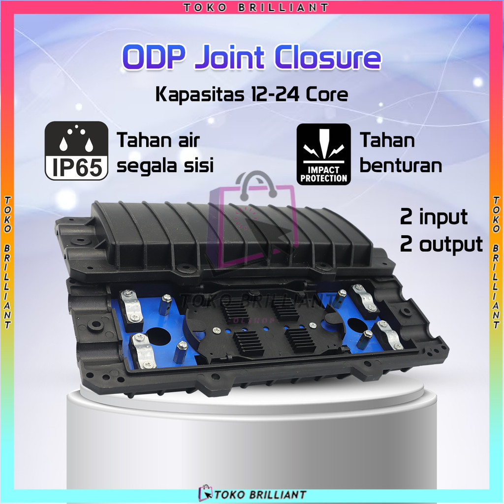 Jual Terminal Box Joint Closure 12-24 Core Box Sambungan Ujung kabel ...