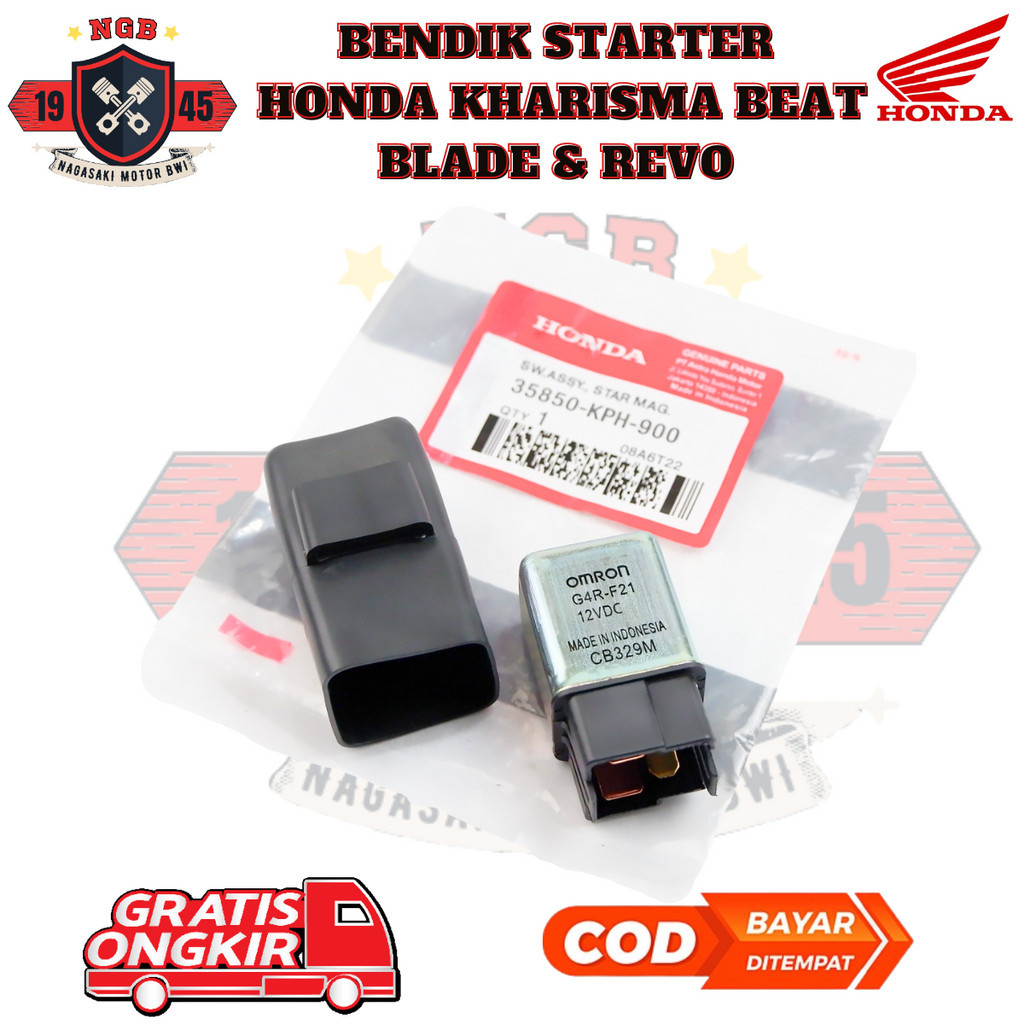 Jual Switch Bendik Starter Honda BeAT old , Kharisma , Blade & Revo FIT ...