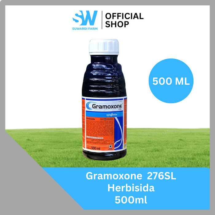 Jual Herbisida GRAMOXONE Obat Pembasmi Rumput Liar Gulma Ilalang 500ml ...