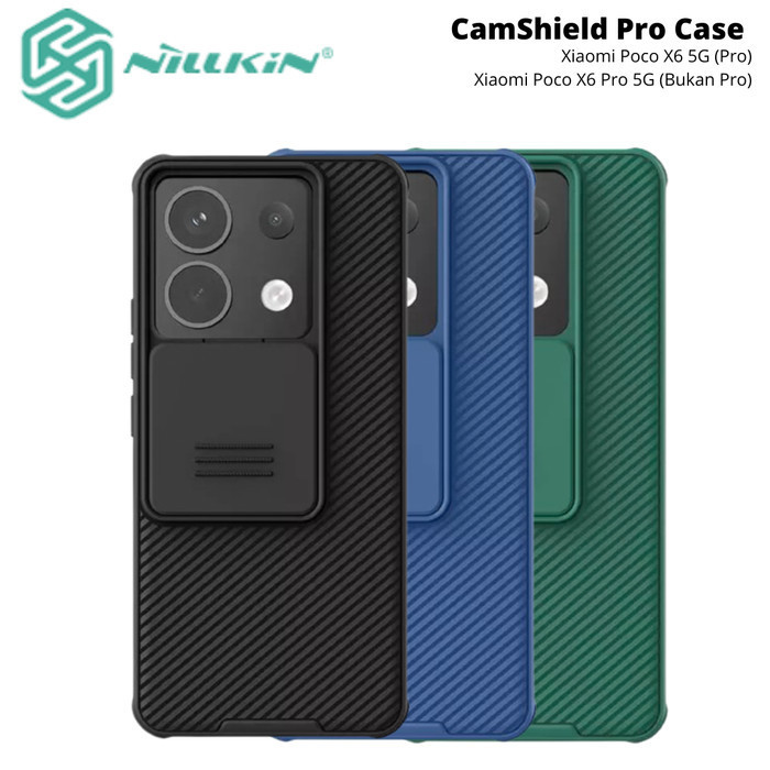 Jual Nillkin CamShield Pro Case Xiaomi Poco X6 5G Pro Casing | Shopee ...