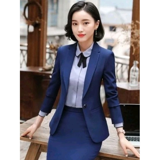 Jual blazer wanita terbaru kekinian korea - jas blazer wanita - jas ...