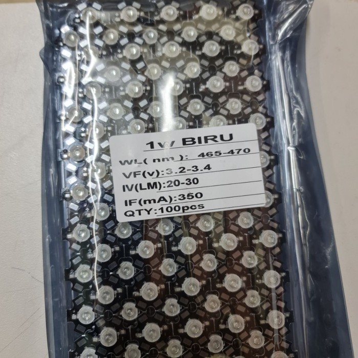 Jual Lampu LED warna 3 watt high power - Biru | Shopee Indonesia