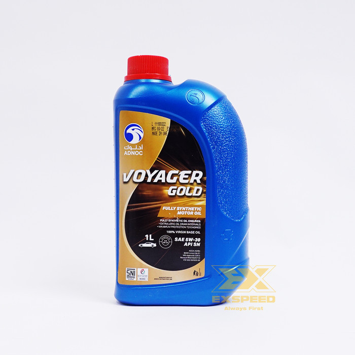 Jual ADNOC VOYAGER GOLD 5W/30 API SN/CF 12X1L | Shopee Indonesia