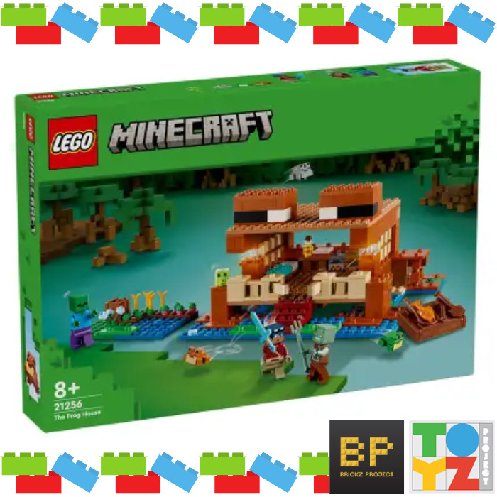Jual Lego 21256 Minecraft - The Frog House | Shopee Indonesia