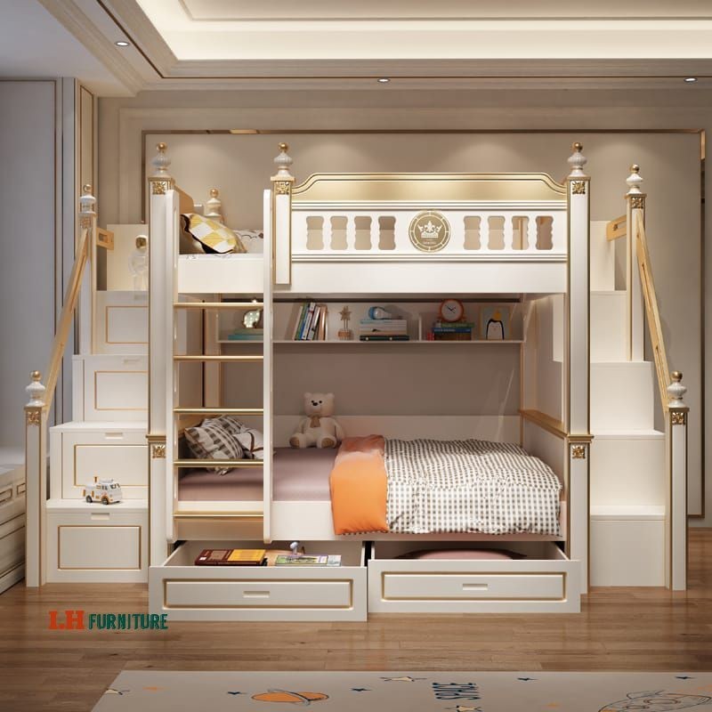 Jual Bunk bed anak , tempat tidur tingkat anak , bisa custom , ranjang ...