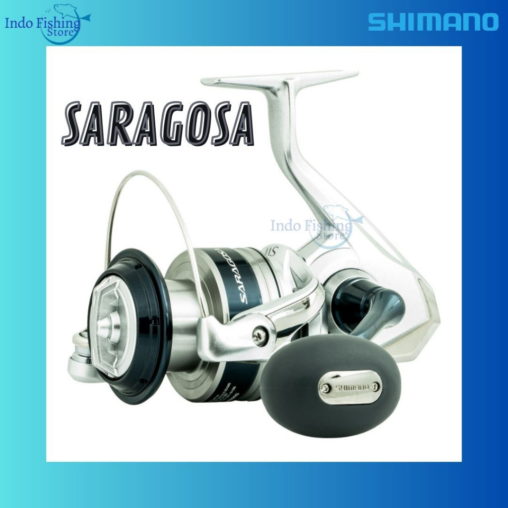 Jual -IFS- Reel Spinning Shimano SARAGOSA SW A 2020 5000 6000 8000 10000 Power Handle Garansi 1 ...