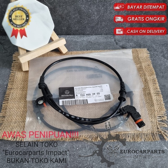 Jual SPEED SENSOR ABS DEPAN MERCEDES BENZ W204 C250 C200 C300 ...