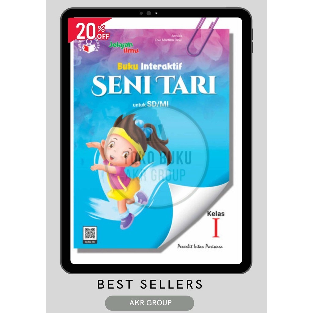Jual Buku Interaktif Seni Tari SD Kelas 1 Kurikulum Merdeka Intan pariwara Tahun 2024 | Shopee ...