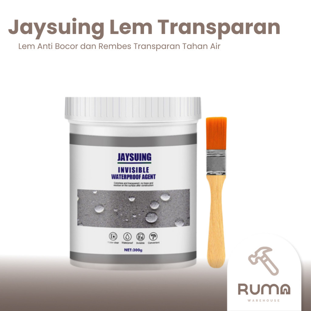 Jual [ORI JAYSUING] Lem Transparan Jaysuing Cat Anti Bocor Invisible Waterproof Insulating ...