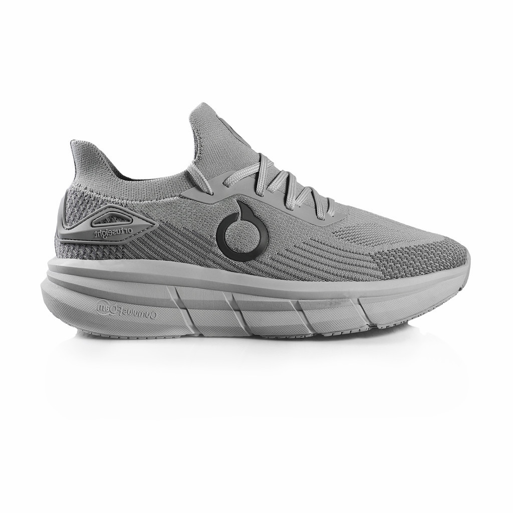 Jual Ortuseight Sepatu Sneakers Bristol Ash Grey | Shopee Indonesia