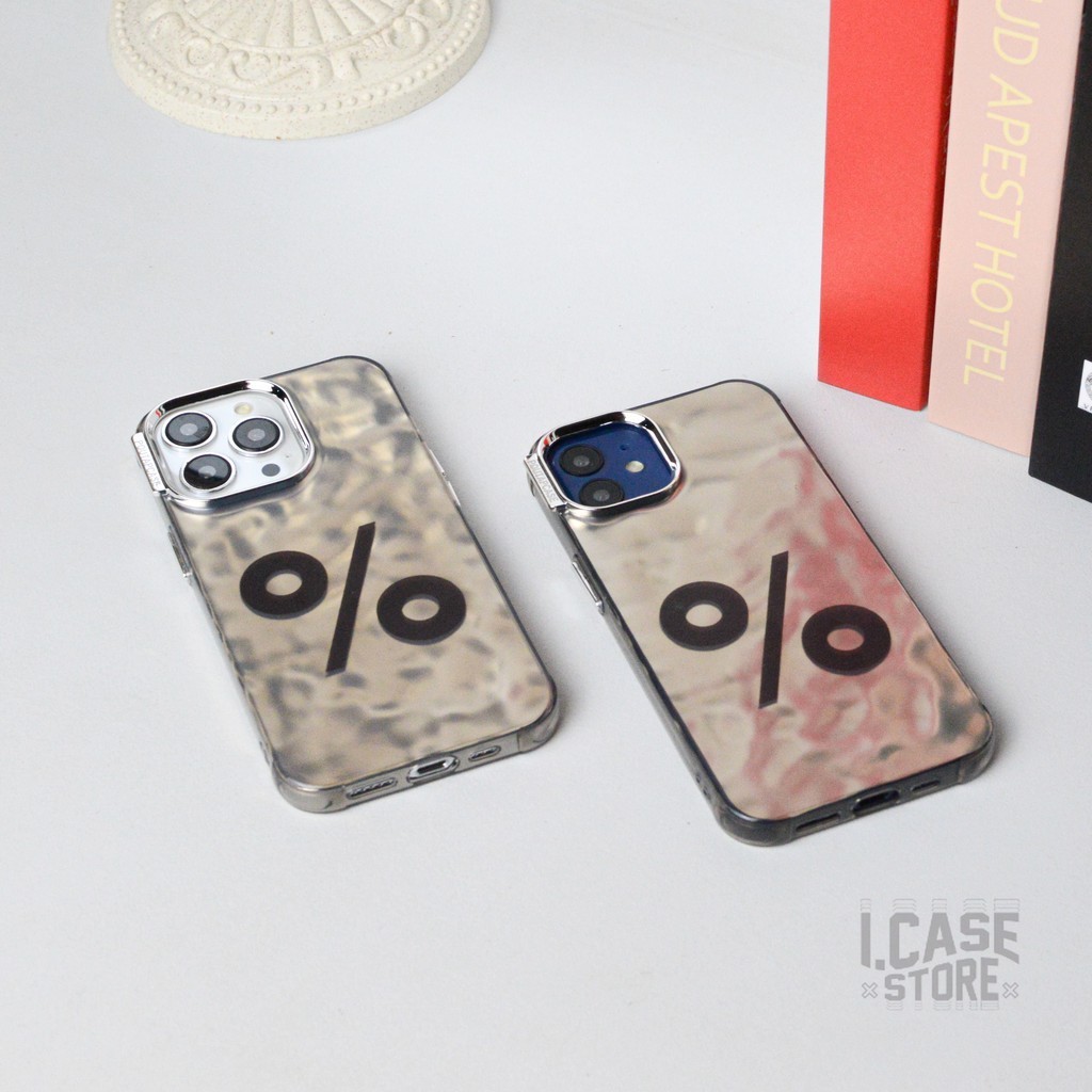 Jual I.Case_Store Wrinkle Case Motif Percent Pattern Compatible with ...