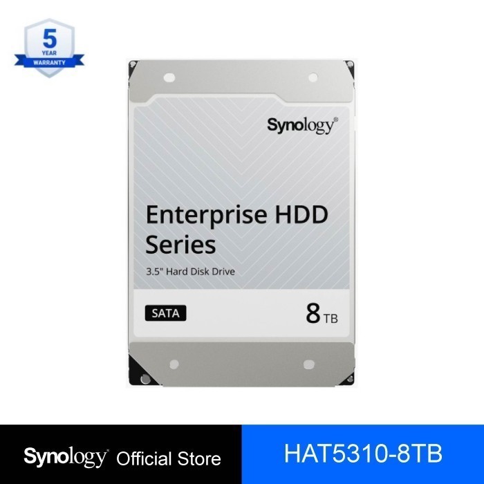 Jual Synology HAT5310-8T 8TB - HDD Harddisk 3.5 Inch SATA Plus Series ...