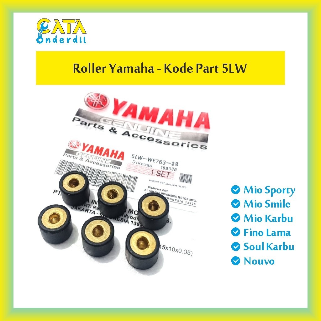 Jual Roller 5LW Mio Sporty dan Roller Mio Smile Roller Mio Lama | Shopee Indonesia