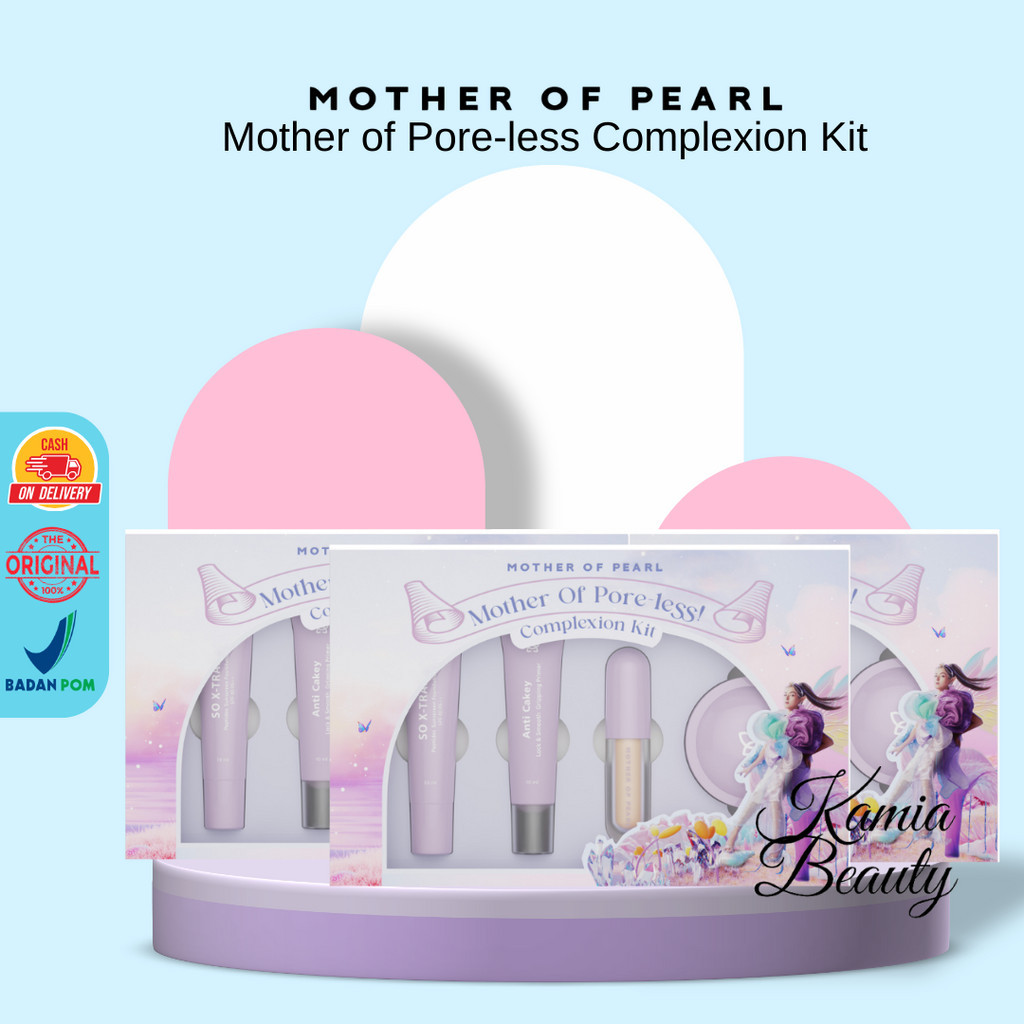 Jual Kamia MOP Mother of Pore-less Complexion Kit [LIMITED EDITION ...