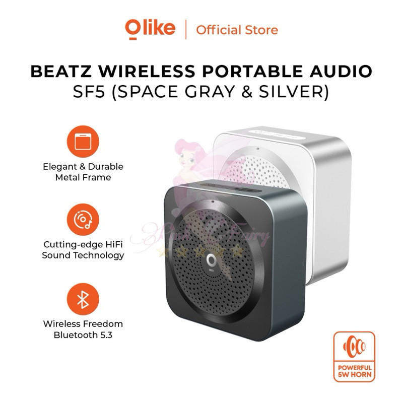 Jual Olike Beatz SF5 Bluetooth Speaker Wireless Portable Audio TWS Mode ...