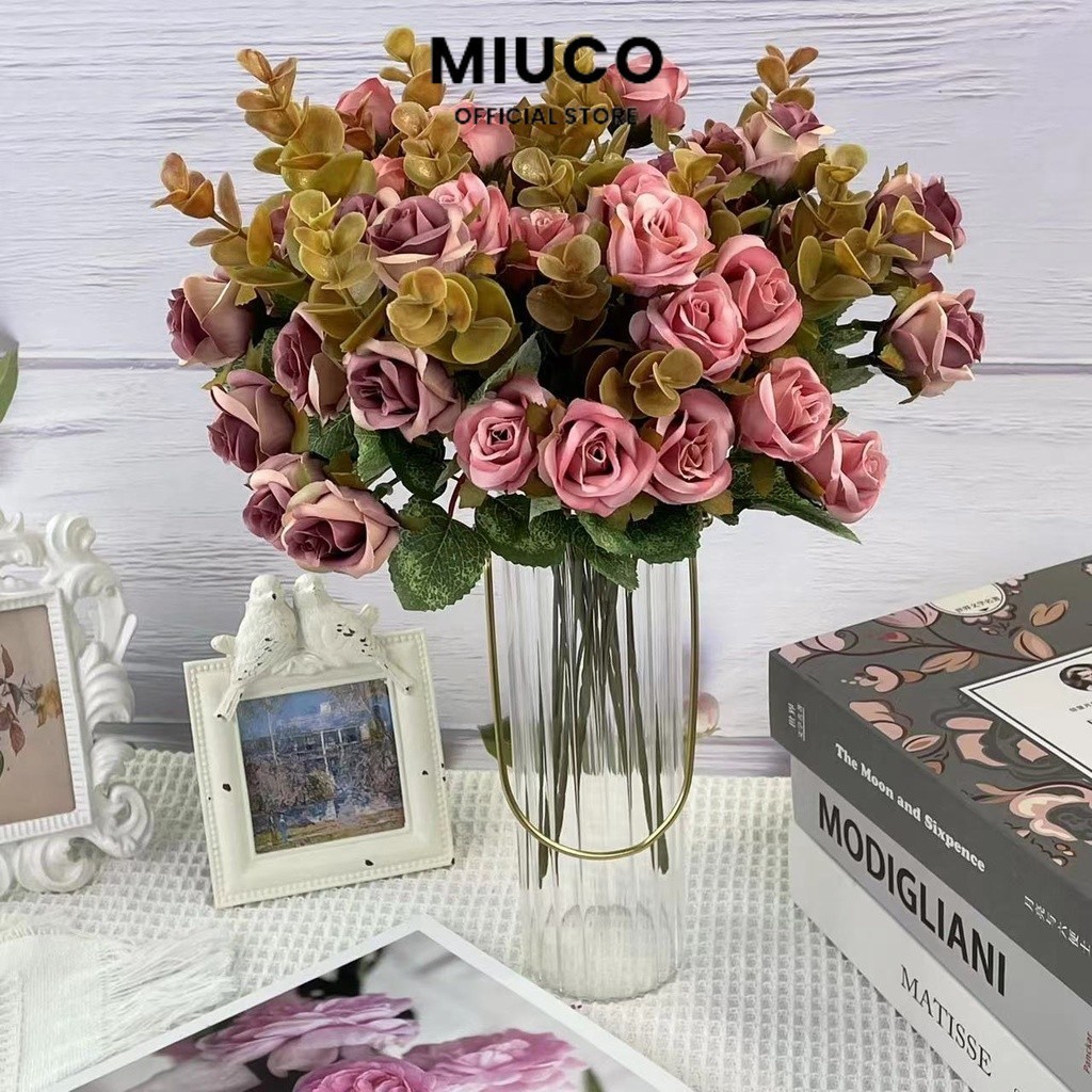 Jual MIUCO - Bouquet bunga BKT 415 LIN Artifisial Dekorasi Tanaman ...