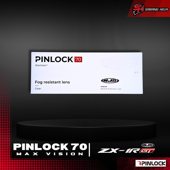 Jual PINLOCK 70 ORIGINAL NJS ZX-1R GT MAX VISION (Tersedia Paket ...
