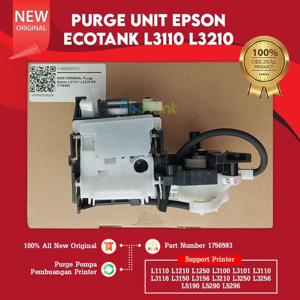 Jual Pompa Cleaning Purge Ink System Epson L1110 L3110 L3116 L3150 ...