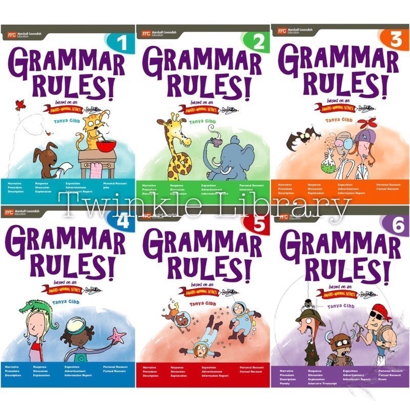 Jual BUKU FISIK Grammar Rules 1 2 3 4 5 6 - Grammar in the real world ...