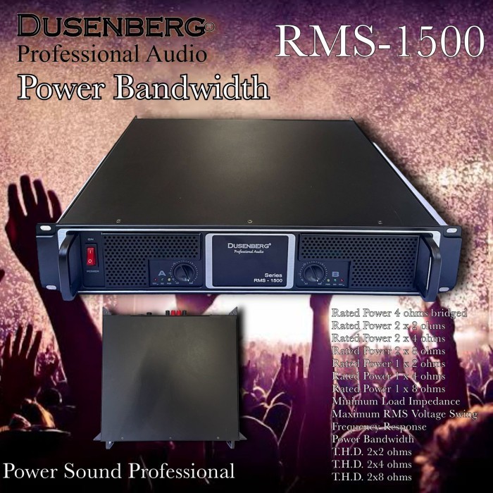 Jual Power Sound Audio Dusenberg RMS 1500 RMS 1700 Original Resmi ...