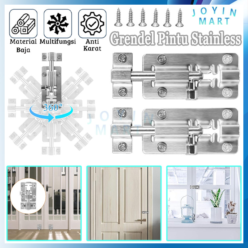 Jual Pintu Selot Jendela/Stainless Stanlis Tebal Selot/Grendel Pintu ...