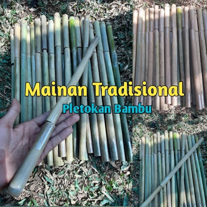 Jual Pletokan Tembakan Bambu/Mainan Tradisional Bambu/Mainan Anak ...