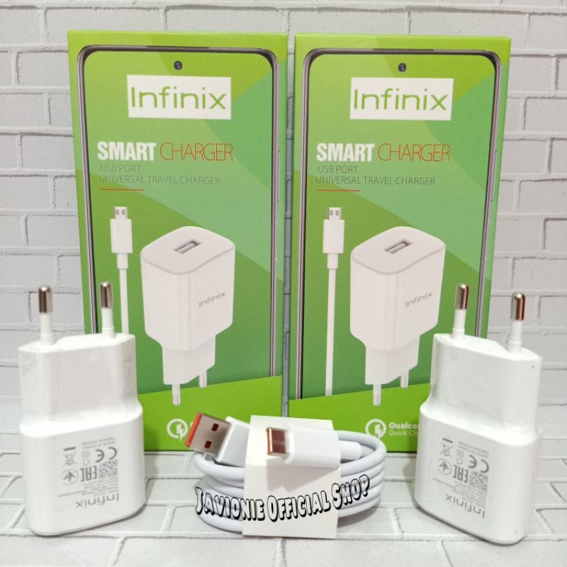 Jual Charger Casan Cas HP INFINIX HOT 12 PLAY NFC PRO 10W Original TYPE C Fast Charging | Shopee ...
